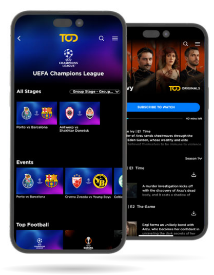 TOD TV Streaming | Orange Jordan